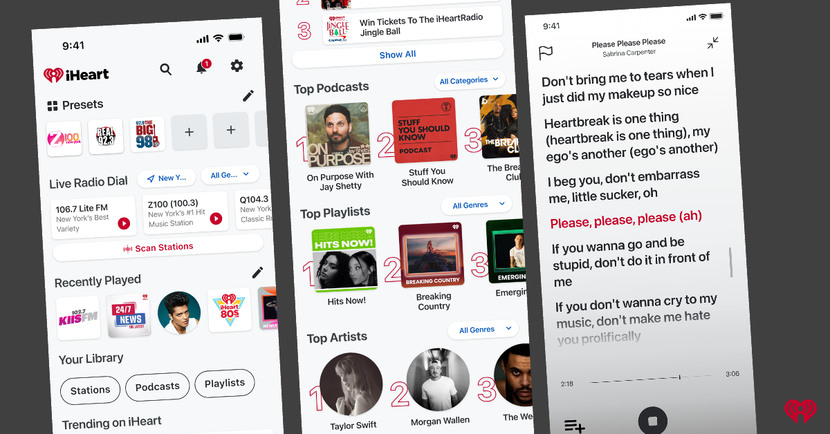iHeartMedia Unveils the Next-Generation iHeartRadio App
